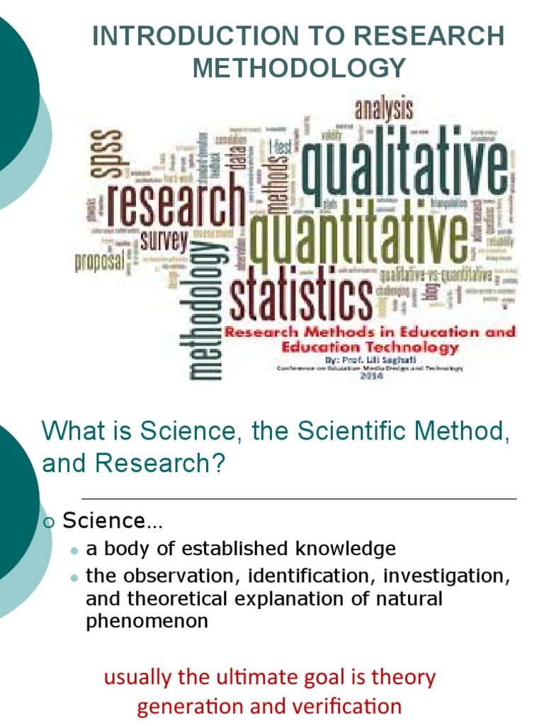Introduction To Research Methodology | PDF | Sampling (Statistics) | Hypothesis