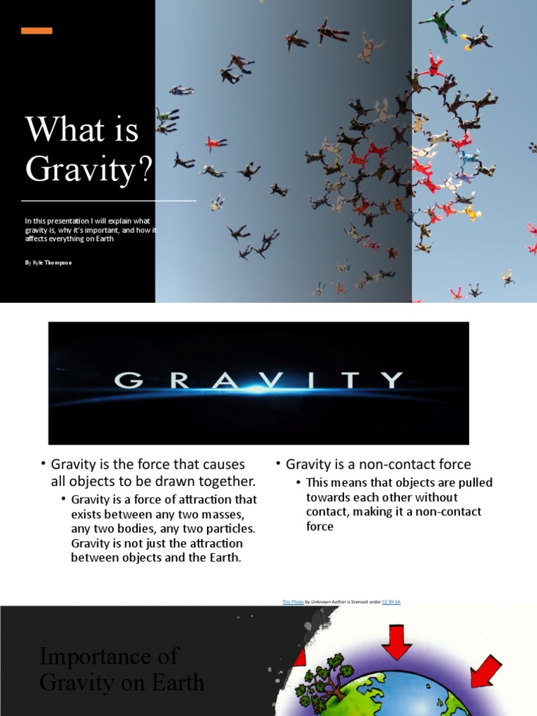 What Is Gravity? PowerPoint | PDF | Gravity | Mass