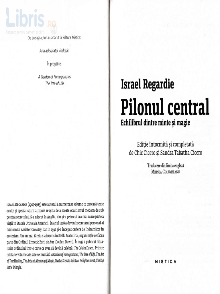 Pilonul Central - Israel Regardie | PDF