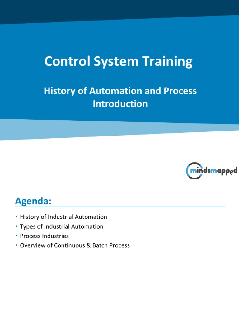 Control System Training: History of Automation and Process | PDF ...