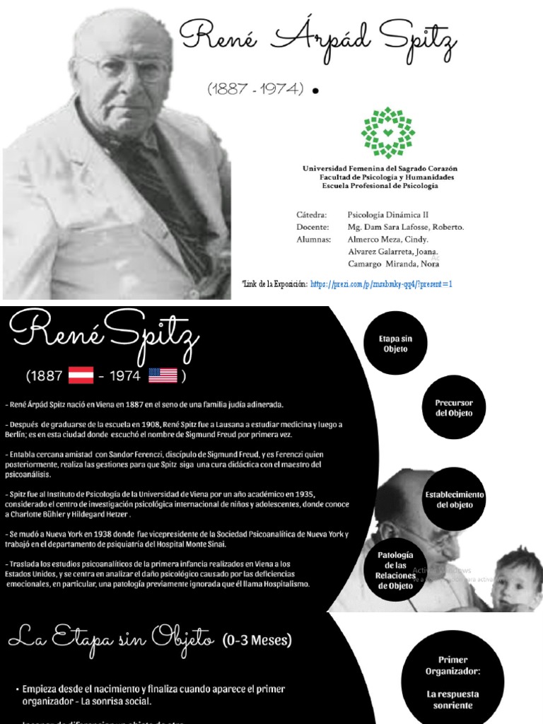 René Spitz Diapositivas | PDF