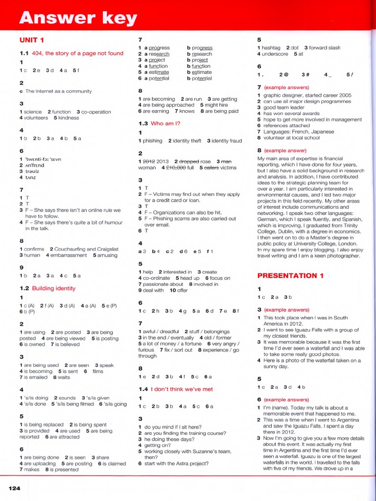 149 - 2 - Keynote Upper-Intermediate. Workbook - 2016 - 151p-Pages-124 ...