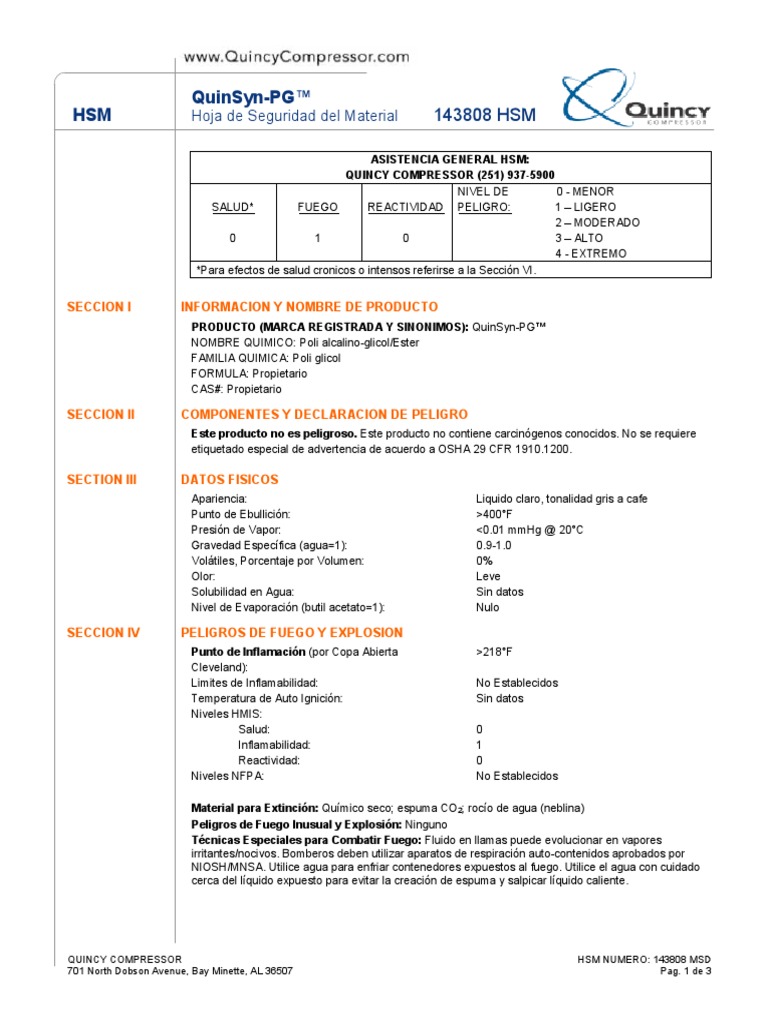 QuinSyn PG - 143808 - SP | PDF | Agua | Residuos