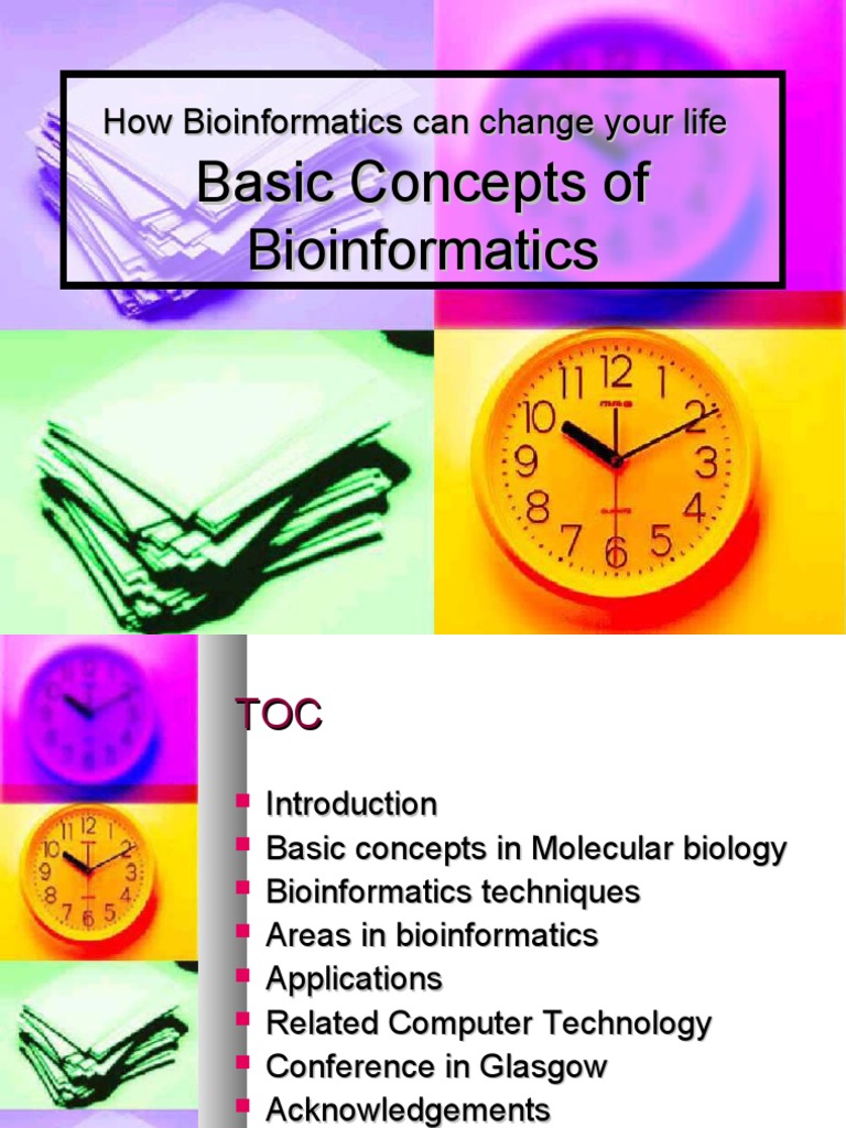 Bioinformatics 1 | PDF | Genetic Code | Bioinformatics