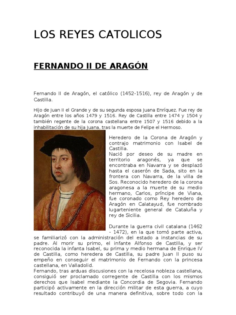 Los Reyes Catolicos | PDF | Agitación