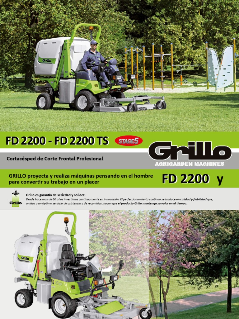 FD2200 FD2200TS STAGE5 Folleto | PDF | Hidráulica | Bomba