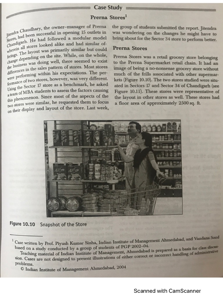 Prerna Retail Grocery Store Case Study | PDF