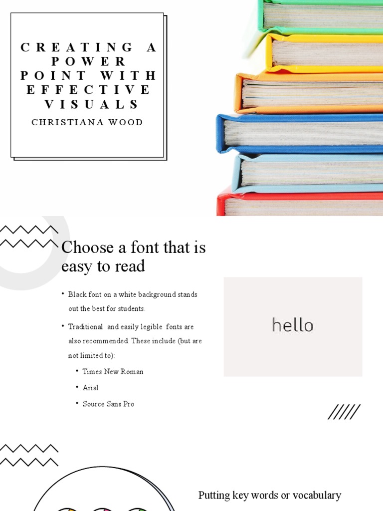 Effective Visuals | PDF