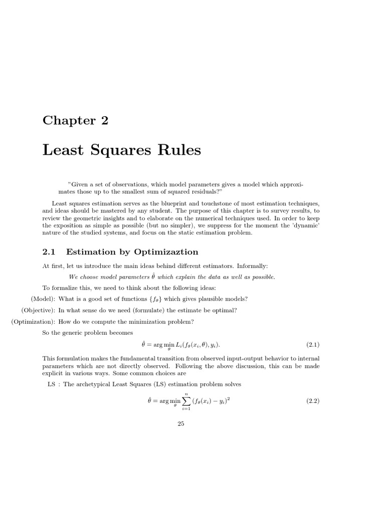 ch2 PDF | PDF | Eigenvalues And Eigenvectors | Ordinary Least Squares