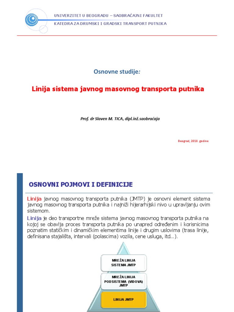 OJGTP - 2018 - LINIJA JMTP (Compatibility Mode) | PDF