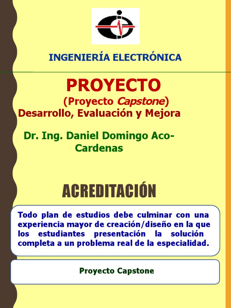 Proyecto CAPSTONE | PDF | Diseño | Ingeniería