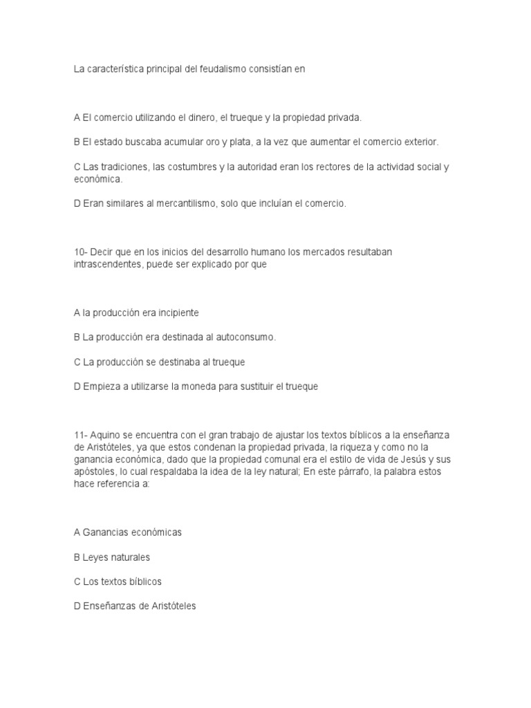 Banco de Preguntas - Economia | PDF | Historia del pensamiento económico | Macroeconómica