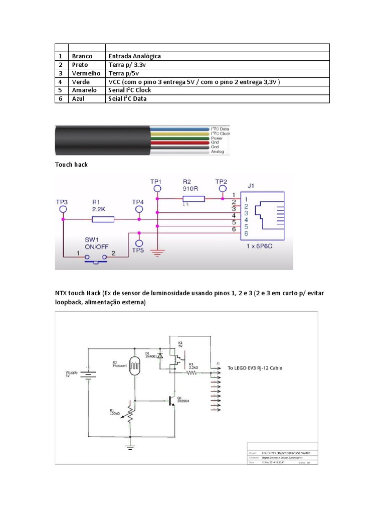 Guide to Connecting Sensors and Arduino Board to LEGO Mindstorms EV3 ...
