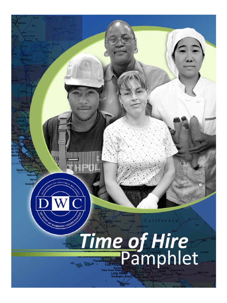 Workers - Compensation - DWC Time of Hire Pamphlet | Download Free PDF ...