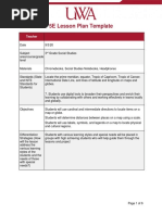Landforms Lesson Plan - 1 | PDF | Geomorphology | Physical Geography