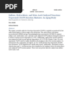 TATP: Risks and Response Strategies | PDF | Chemicals | Nature