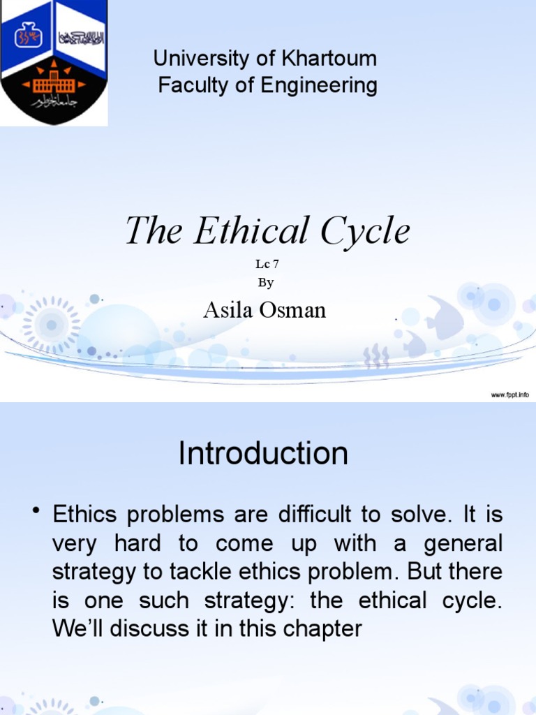 The Ethical Cycle | PDF | Evaluation | Morality