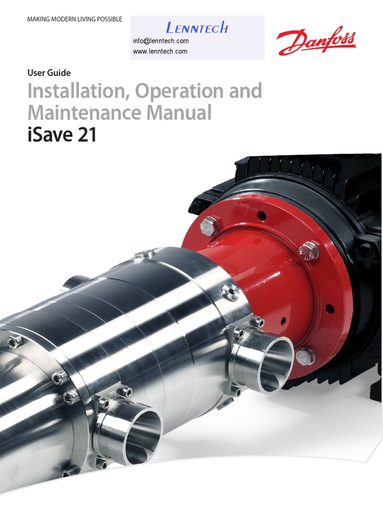 Danfoss IOM Isave 21 L | PDF | Membrane | Pump