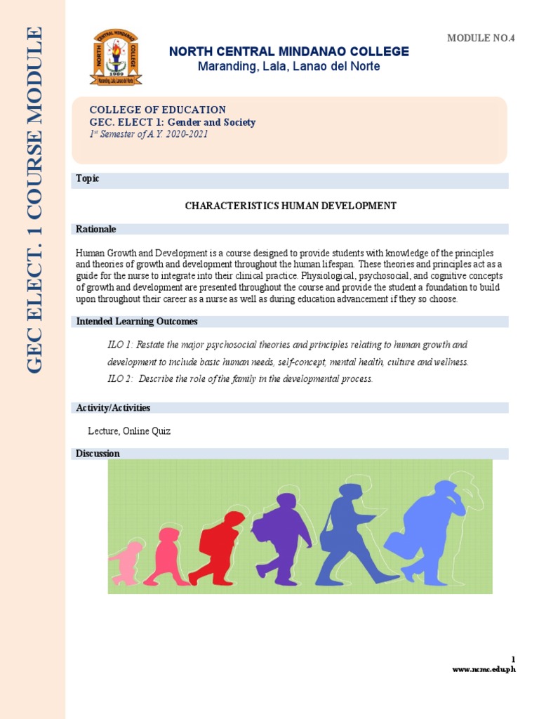 Gec Elect 1 Week - 4 Module 4 | PDF | Developmental Psychology | Learning