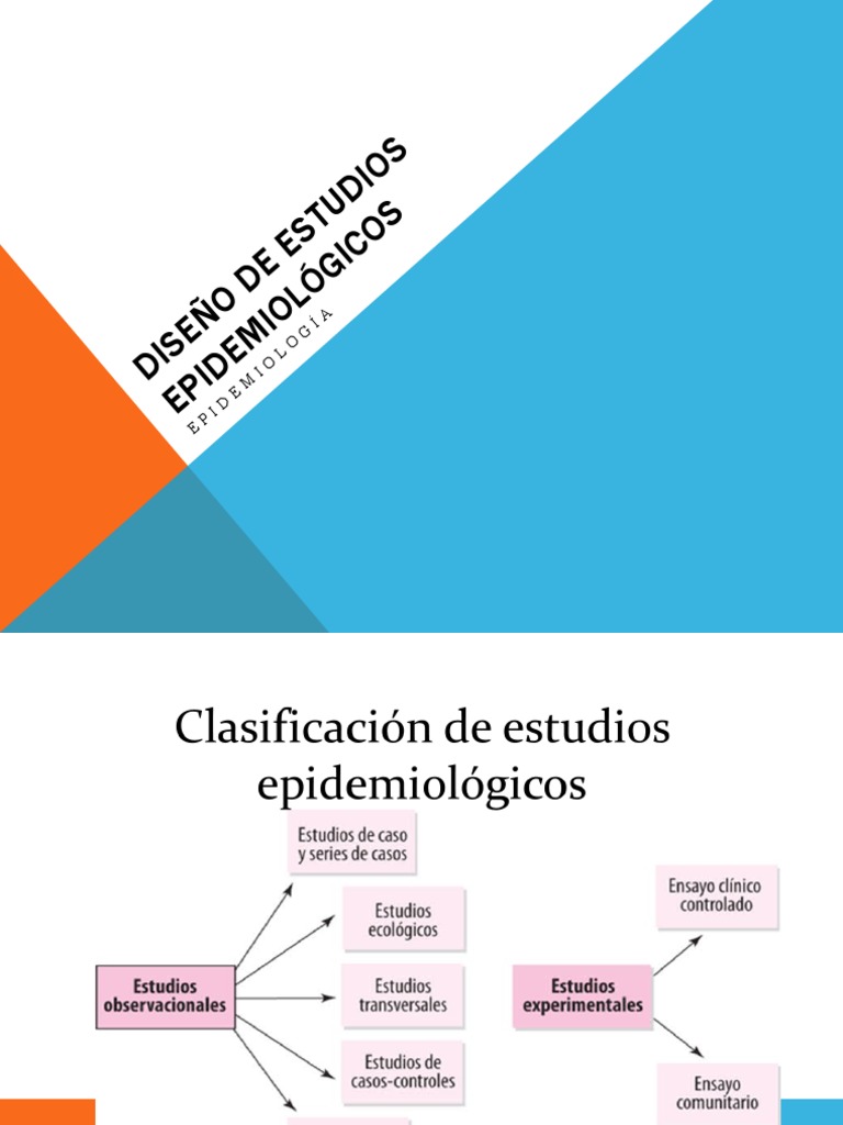 Clasificación de Estudios Epidemiológicos | PDF | Cáncer ...
