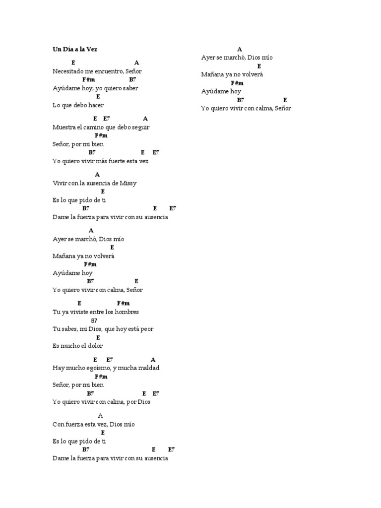 Un Día A La Vez | PDF
