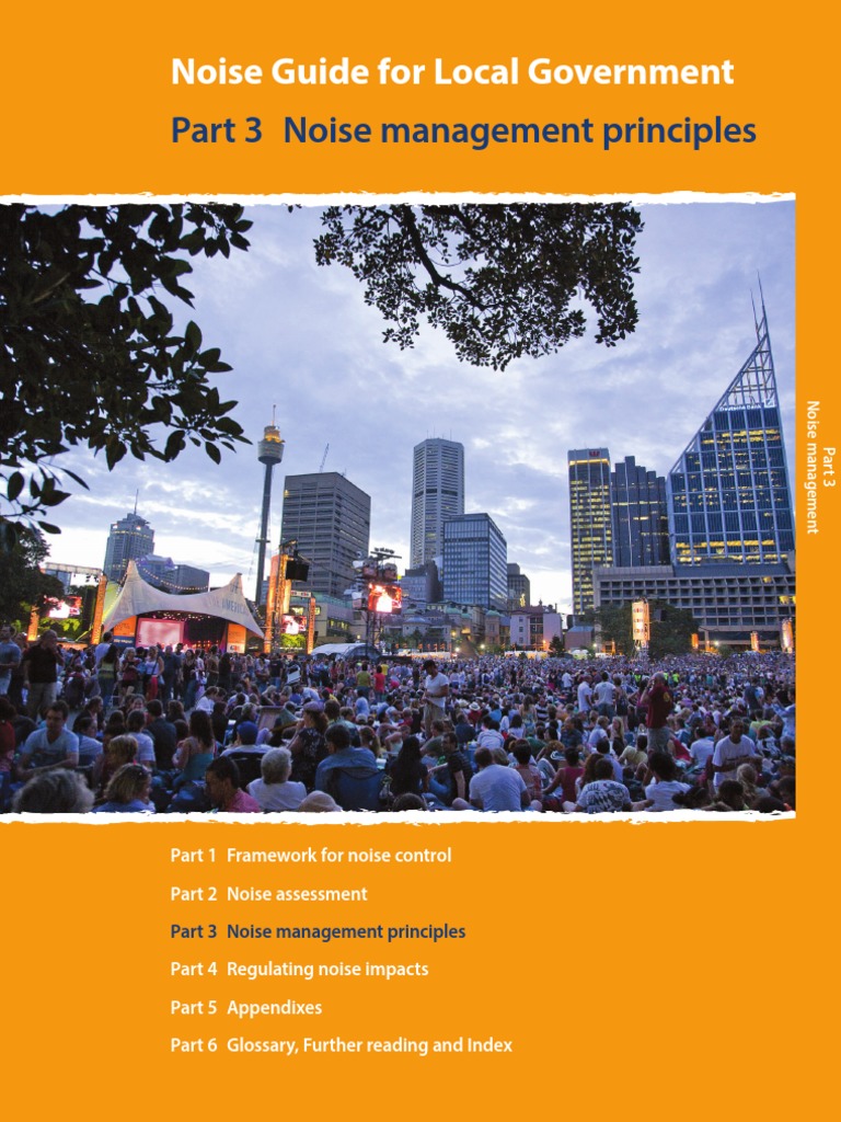 Part 3 Noise Management Principles: Noise Guide For Local Government ...