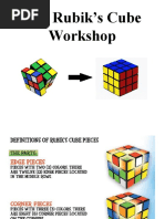 Rubik's Cube Instructable | PDF | Logic Puzzles | Teaching Mathematics