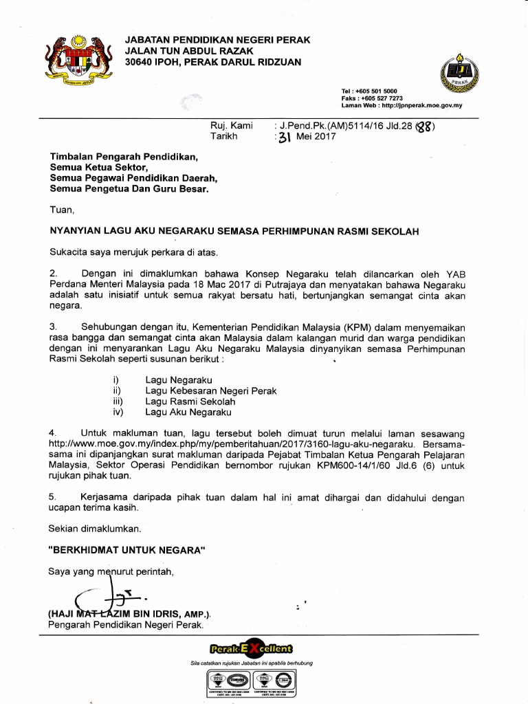 Lagu Aku Negaraku PDF | PDF