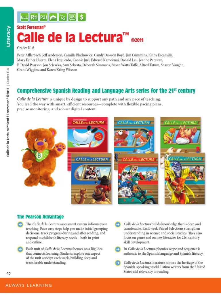 Calle de La Lectura 2011 | PDF | Phonics | Reading Comprehension
