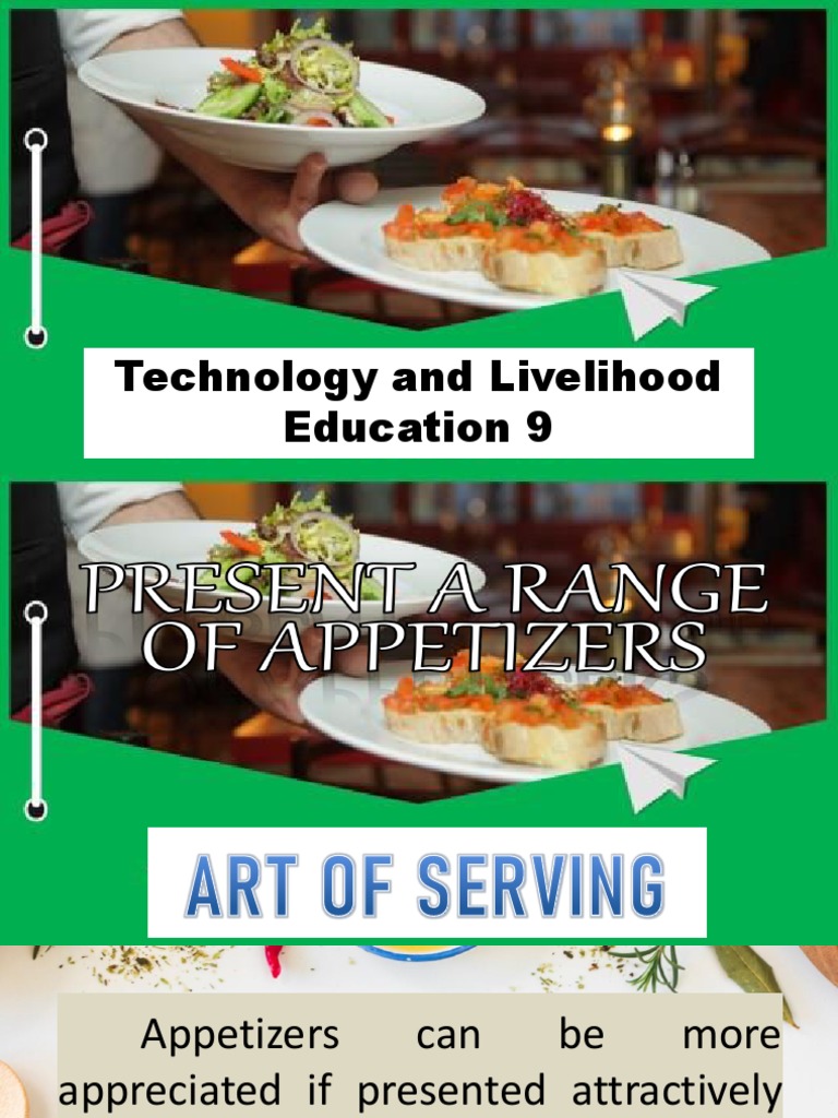 Present A Range of Appetizer | PDF | Hors D'oeuvre | Refrigeration