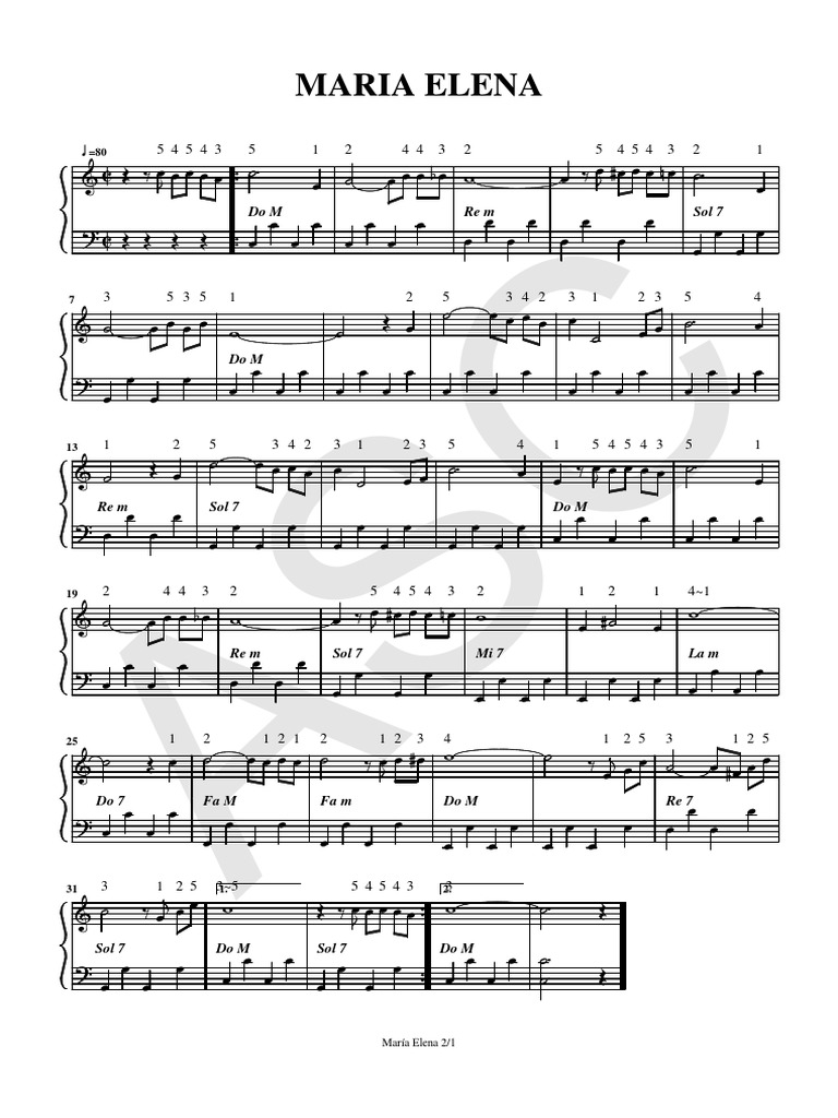 Maria Elena PDF | PDF