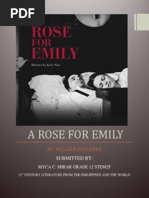 A Rose For Emily Book Cover