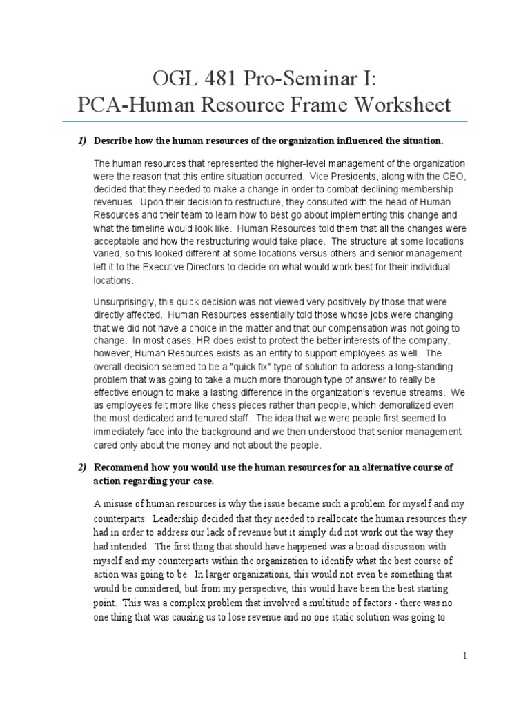 3 HR Frame Worksheet 1 2 | PDF | Human Resources | Leadership