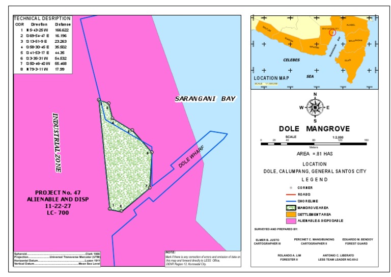 39 Dole - Calumpang - Mangrove PDF | PDF | Infographics | Geodesy