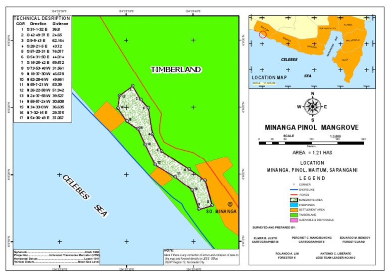 71 Minanga - Pinol - Mangrove PDF | PDF | Geodesy | Visual Journalism