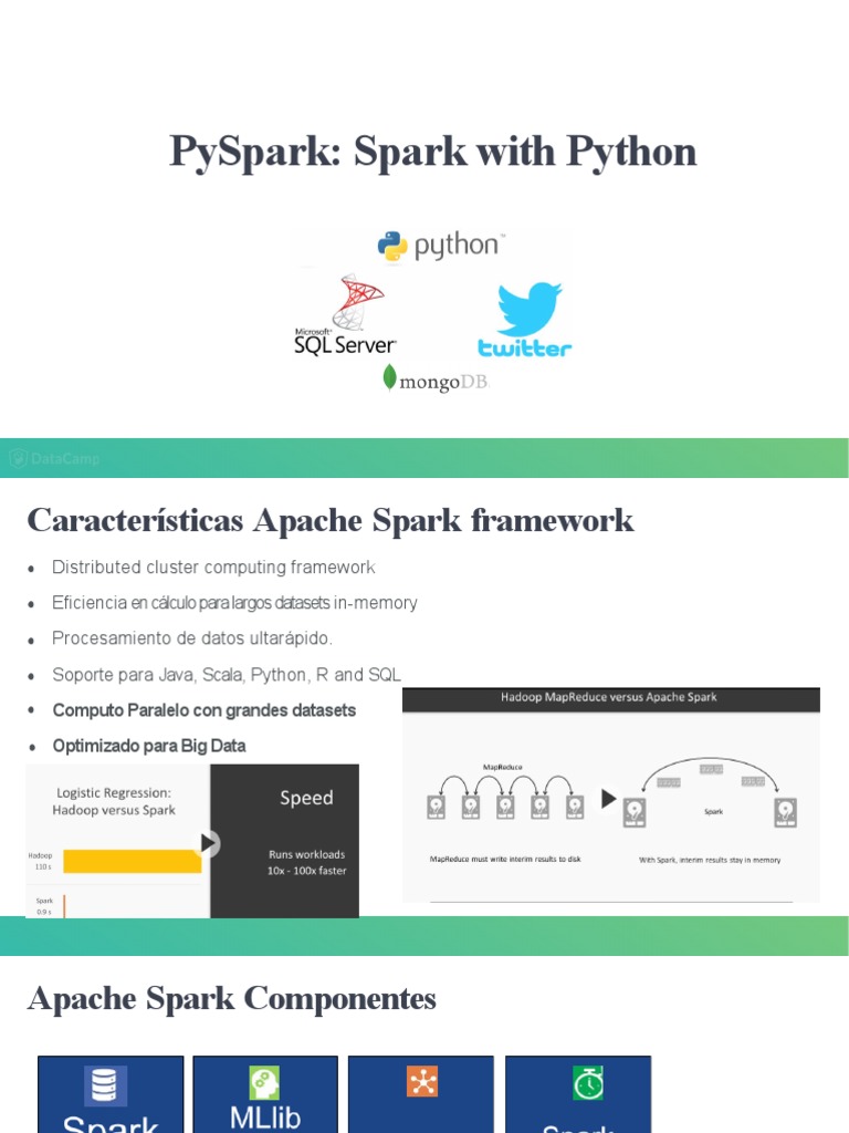 Introducción a PySpark y SQL | PDF | Apache Spark | Paradigmas de programación