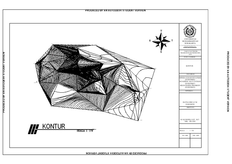 Kontur: Produced by An Autodesk Student Version | PDF