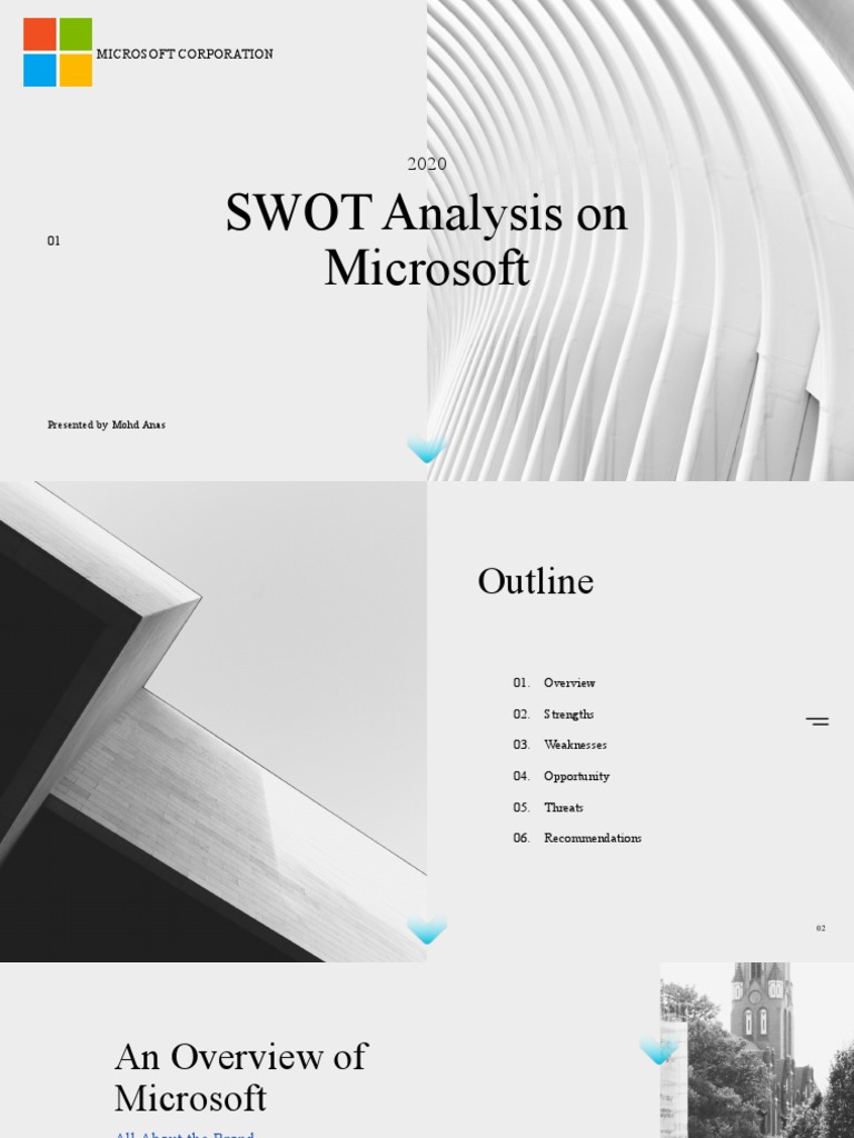 Microsoft SWOT Analysis 2020 Insights | PDF | Microsoft | Computing