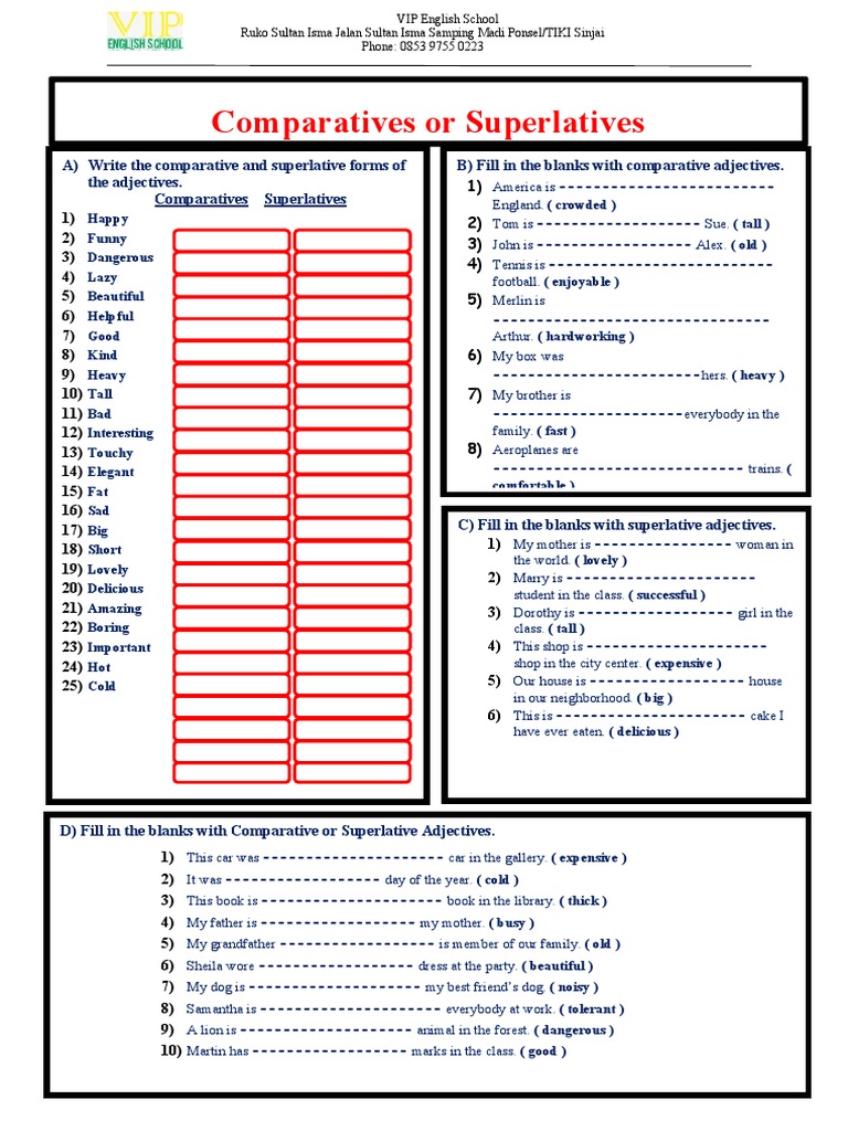 Comparatives or Superlatives | Download Free PDF | Semantics | Semiotics