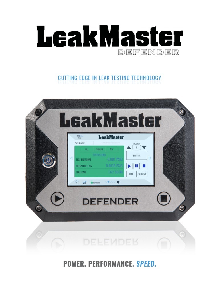 Leakmaster Defender Brochure 2020 PDF | PDF | Ethernet | Automation