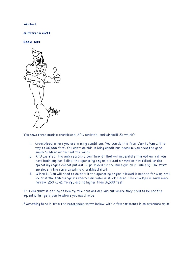 Gulfstream G500 Emergency Procedures and QRH Handbook For Pilots | PDF ...