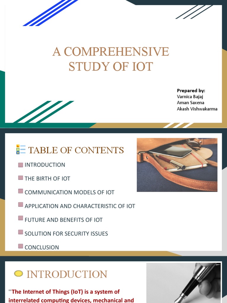 A Comprehensive Study of Iot | PDF | Internet Of Things | Cloud Computing