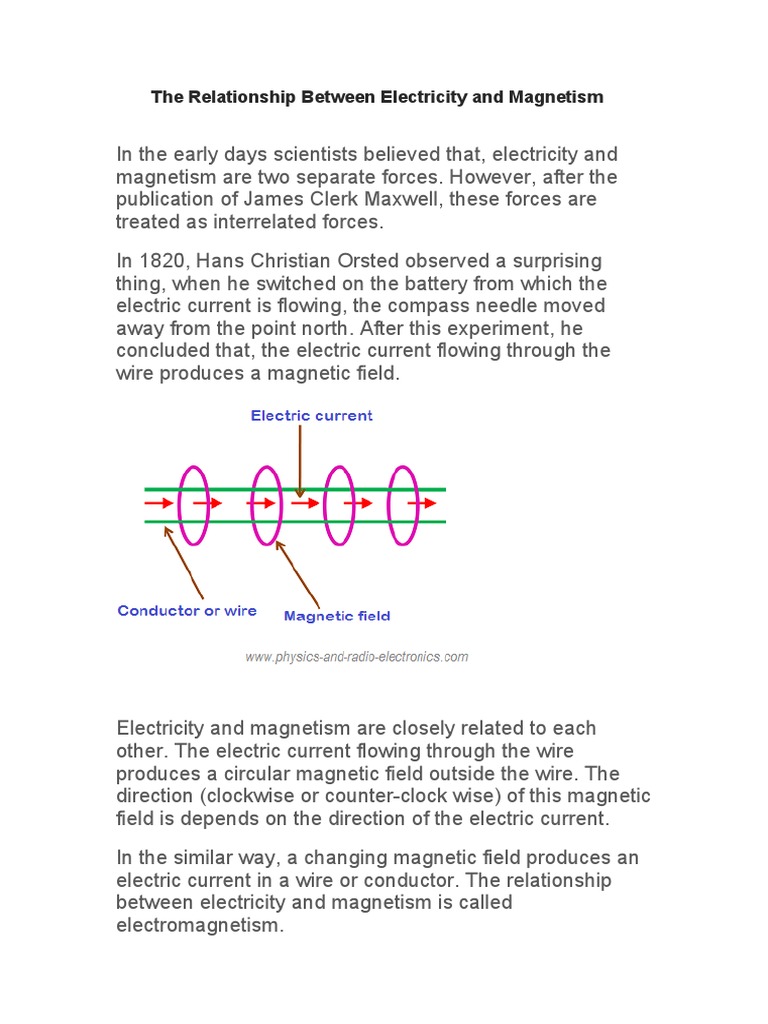 Understanding Electromagnetism Basics | PDF | Science & Mathematics