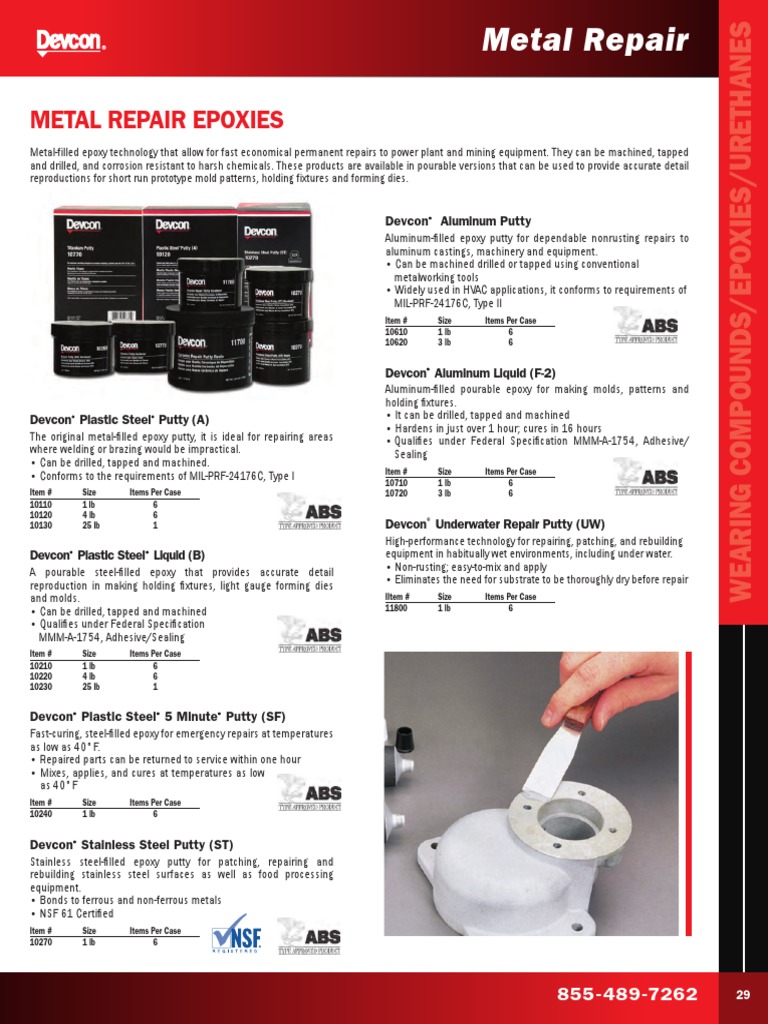 ITW Product Catalog29 PDF | PDF | Epoxy | Metalworking