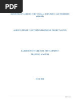 Parish Development Model Guide | PDF | Agriculture | Business
