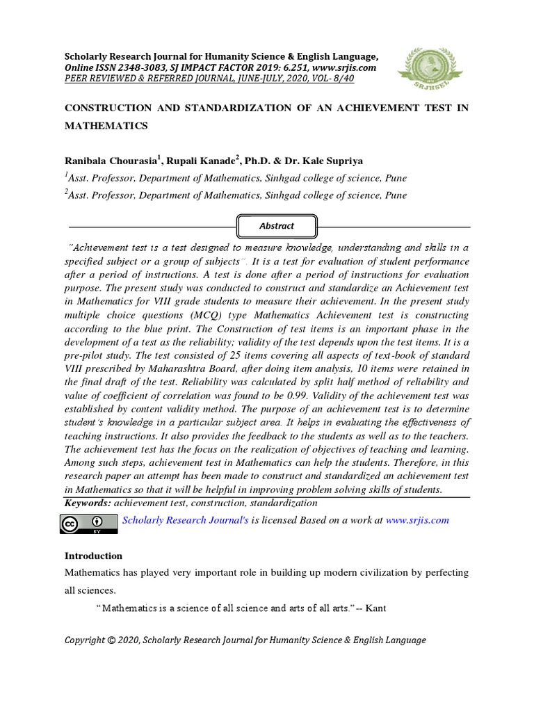 construction-and-standardization-of-an-achievement-test-in-mathematics
