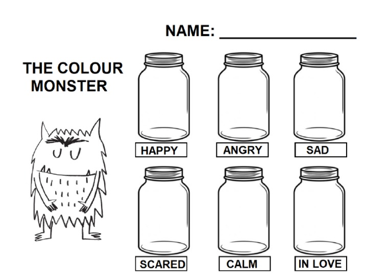 The Colour Monster Jars | PDF