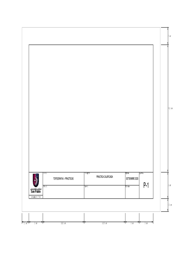 Formato de Dibujo A4 | PDF
