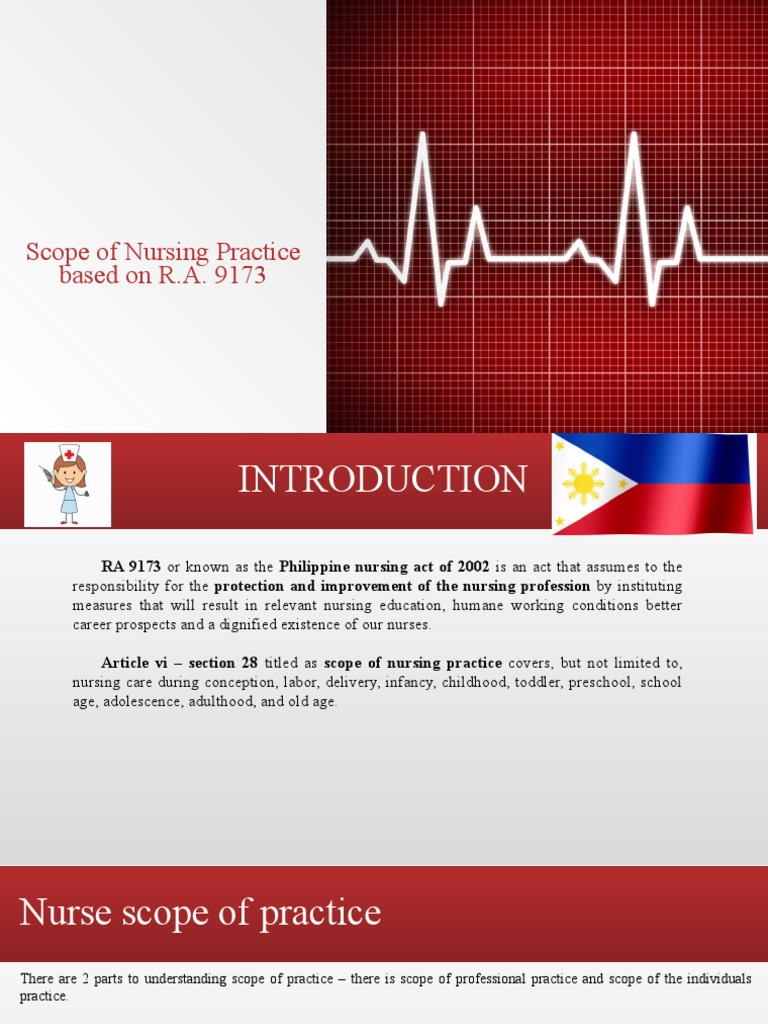 Scope of Nursing Practice Final | PDF | Nursing | Childhood