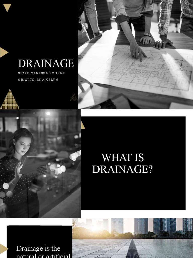Drainage: Sicat, Vanessayvonne Gravito, Mia Xelyn | PDF | Drainage ...